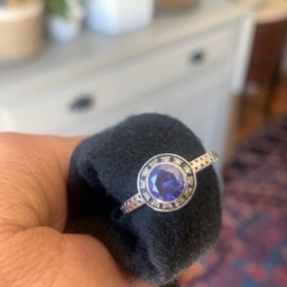 Silpada | Jewelry | Silpada Azure Allure Cz Ring | Poshmark